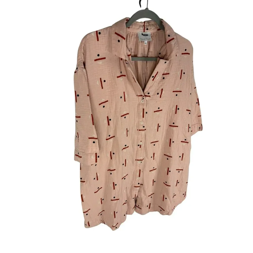 Madewell | Swim | Madewell X Caroline Z Hurley Coverup Mini Shirtdress ...